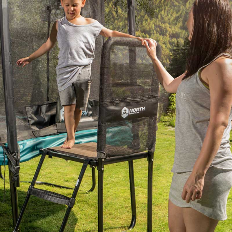 North Legend | Trampoline Ladder Base Platform and Ladder | Capital Play UK
